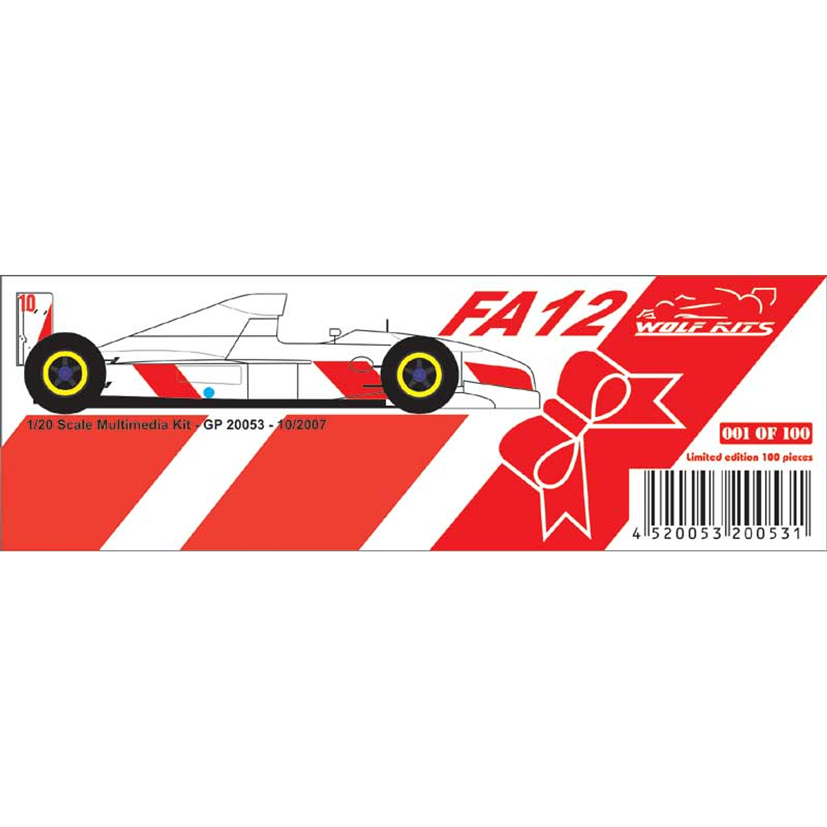 1/20 F1 Resin kit - Footwork FA12
