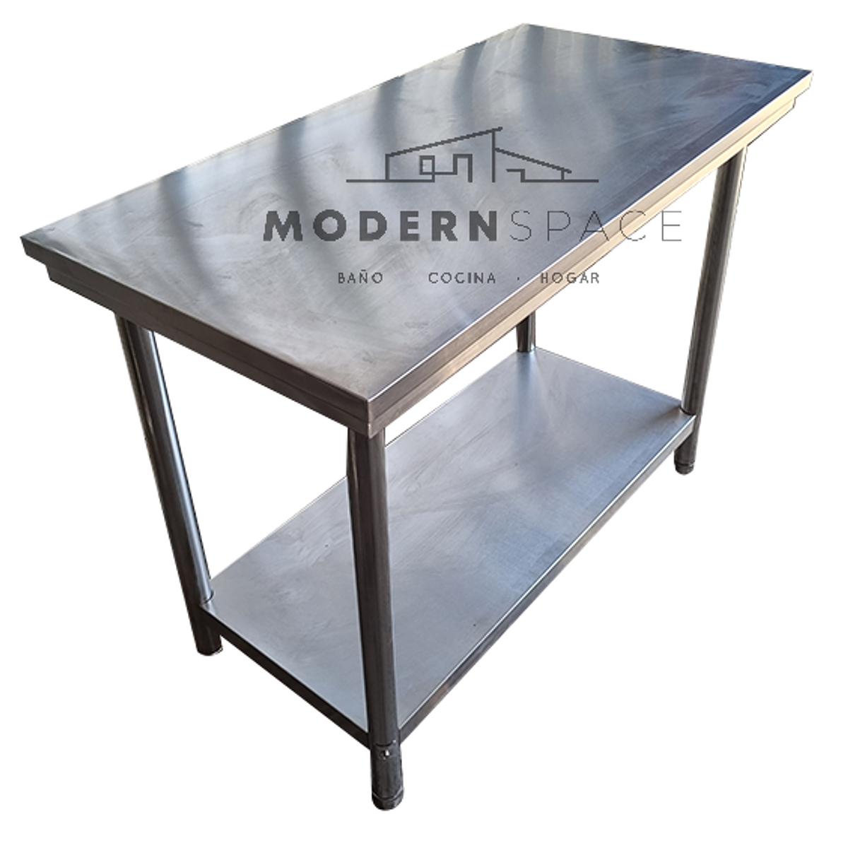 Mesa De Trabajo 120x60cm (meson) Acero Inoxidable