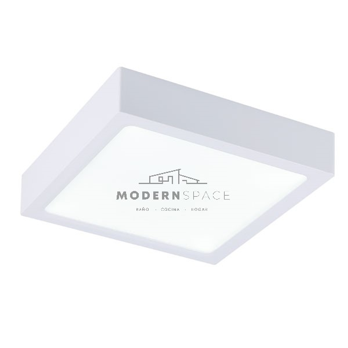 Foco Panel Led Cuadrado 18w Luz Fría 6500k