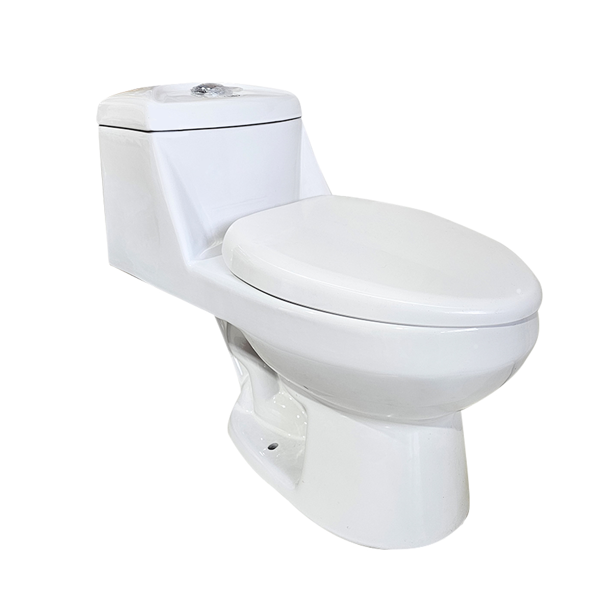 Wc One Piece Blanco Descarga A Piso A 30cm