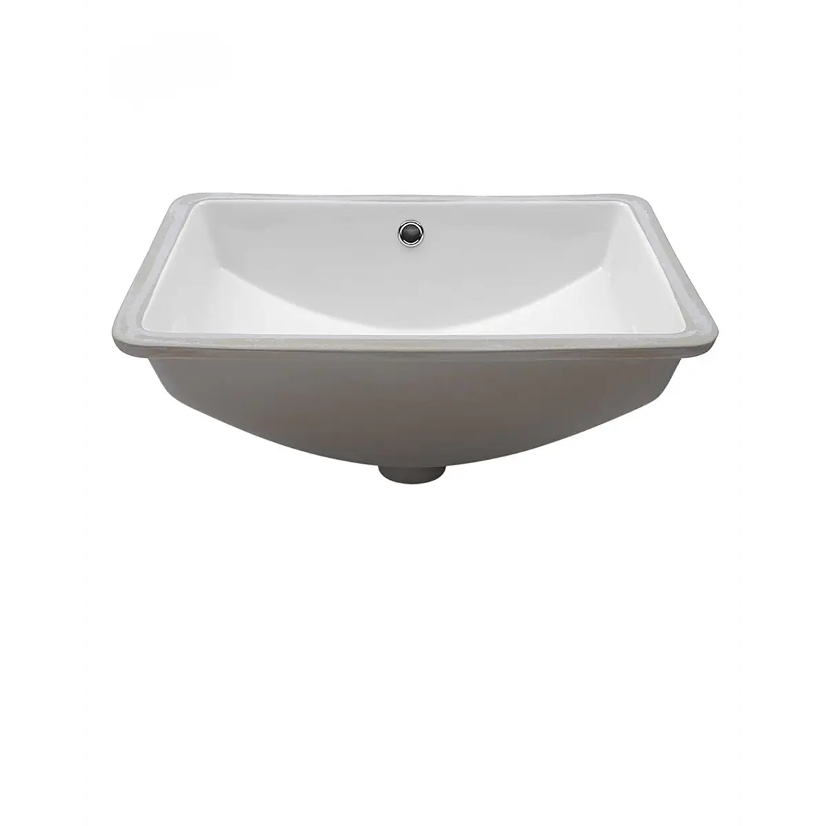 Lavamanos Bajo Cubierta 52x37 Cm Rectangular Color Blanco