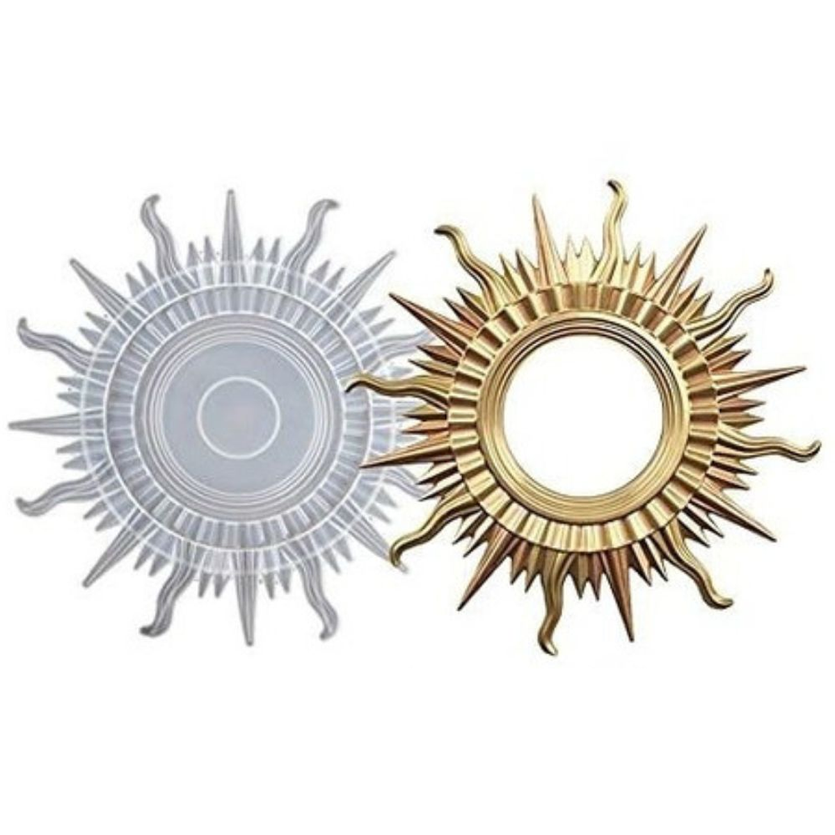 Molde espejo en forma de sol