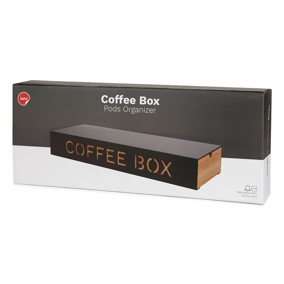 Caixa para Cápsulas de Café Coffee Box: Elegante e Versátil!