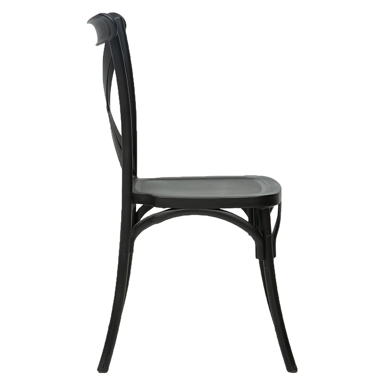 SILLA RETRO NEGRA