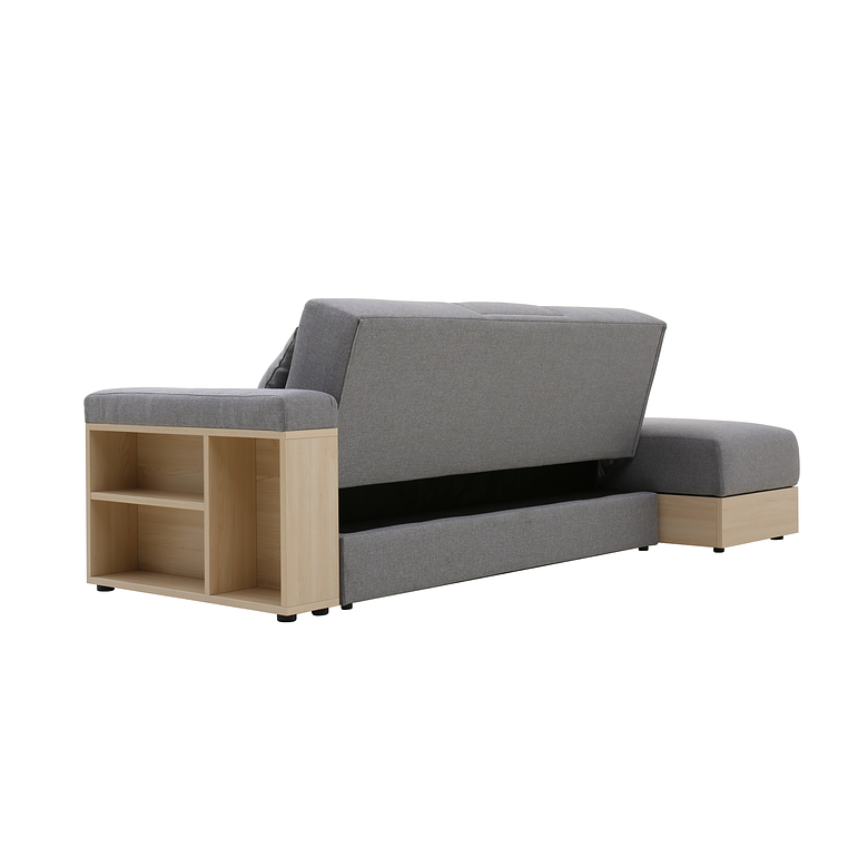 SOFÁ CAMA MODULAR ALASKA GRIS