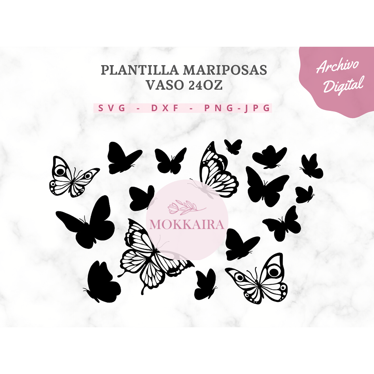 Plantilla Mariposas
