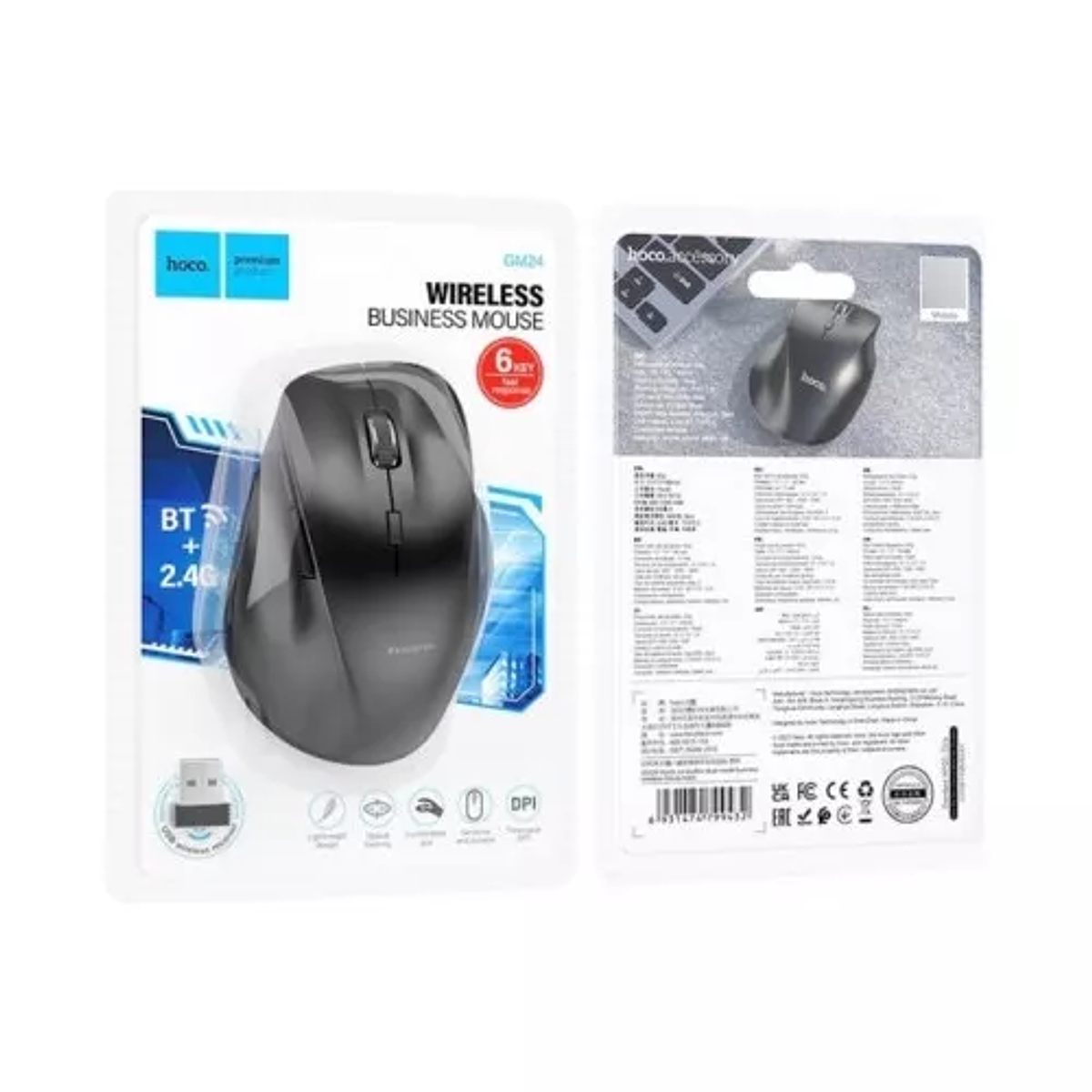 Mouse Inalámbrico HOCO GM24