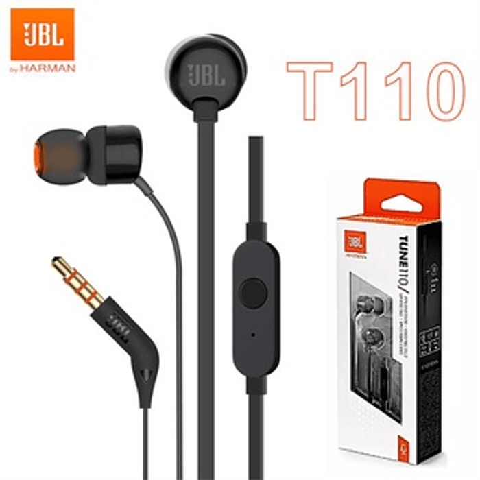AUDIFONOS JBL T110 PURE BASS