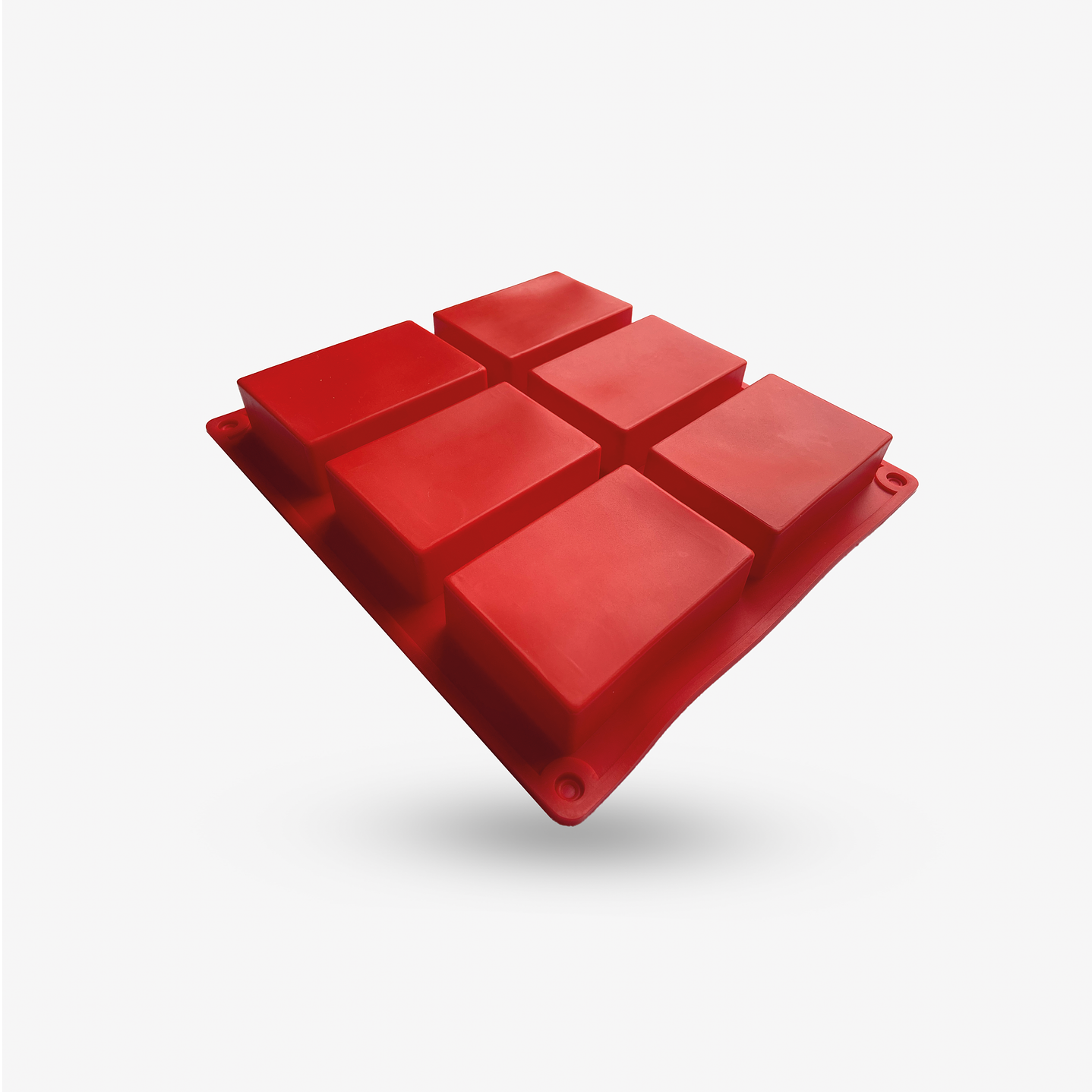 Molde rectangular de silicona