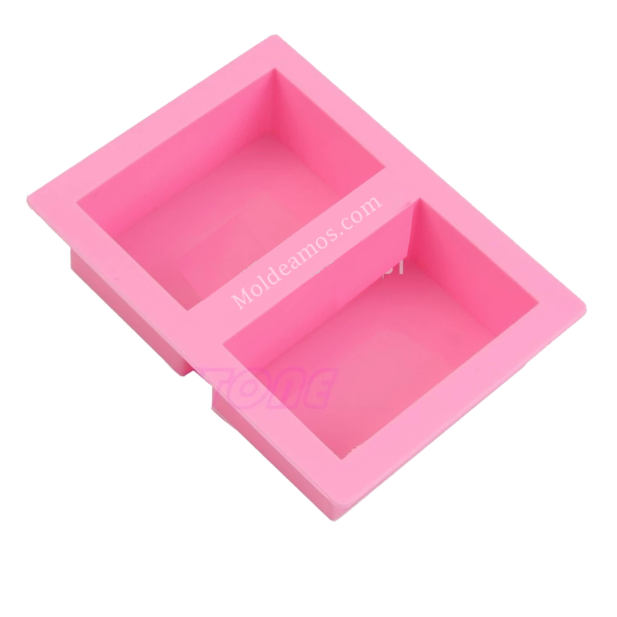 Molde rectangular básico 2 cavidades