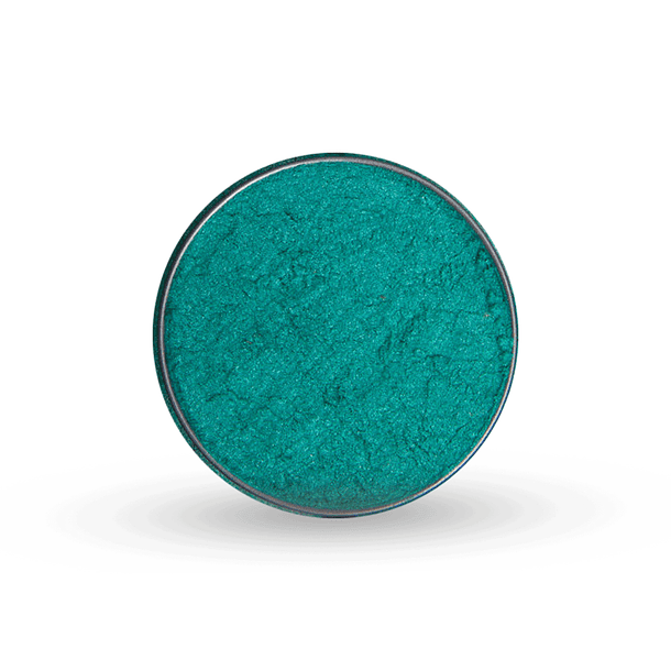 Pigmento perlado verde cosmético