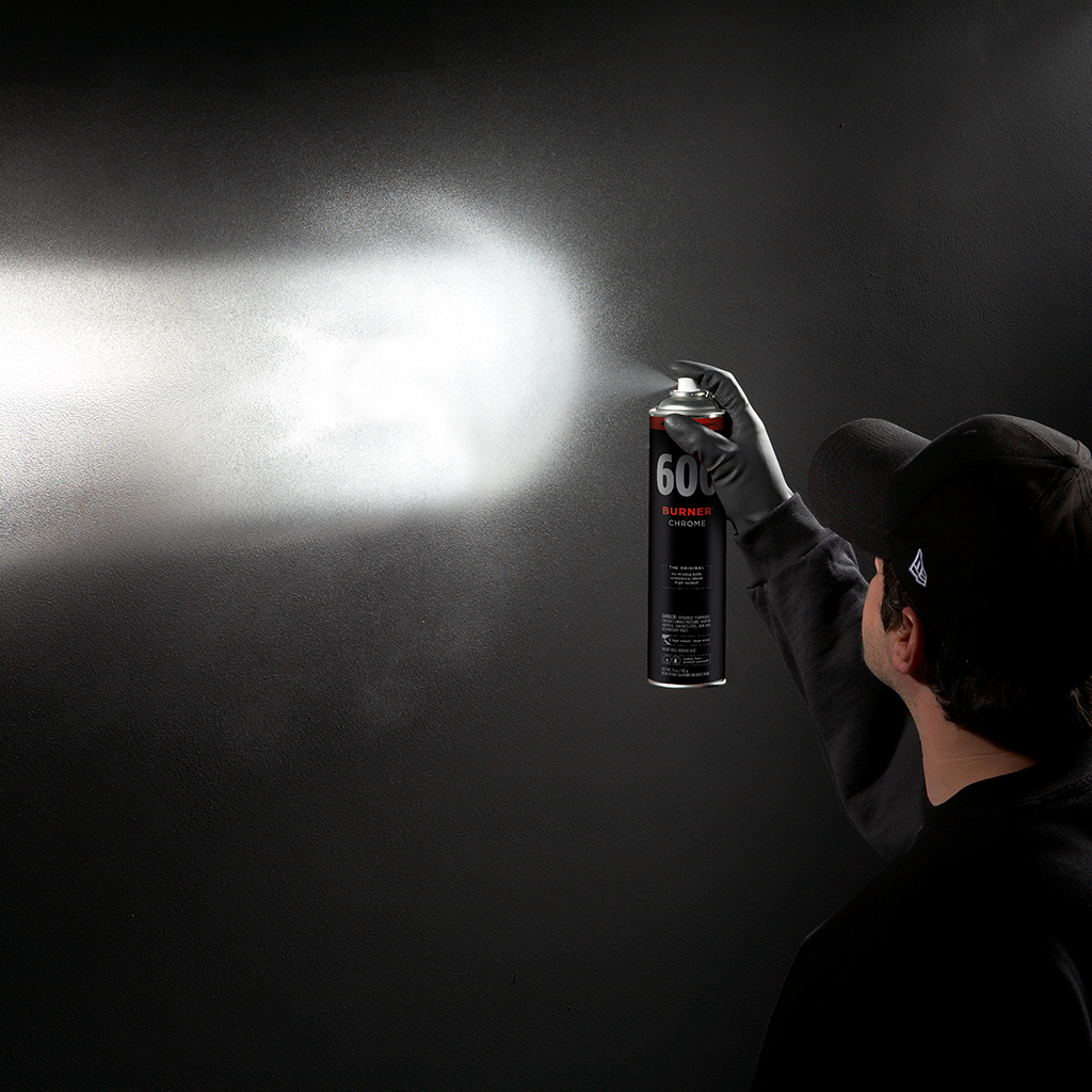 Spray BURNER™ chrome 600ml - Chrome