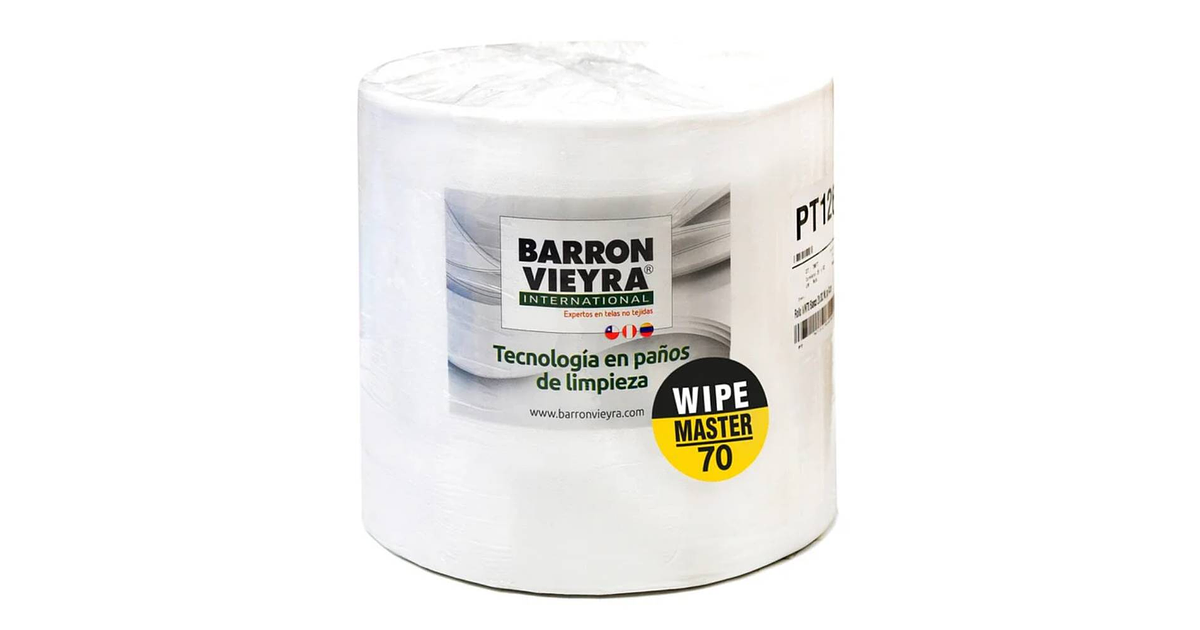 Paño Absorbente Industrial Rollo Wipe Master 70