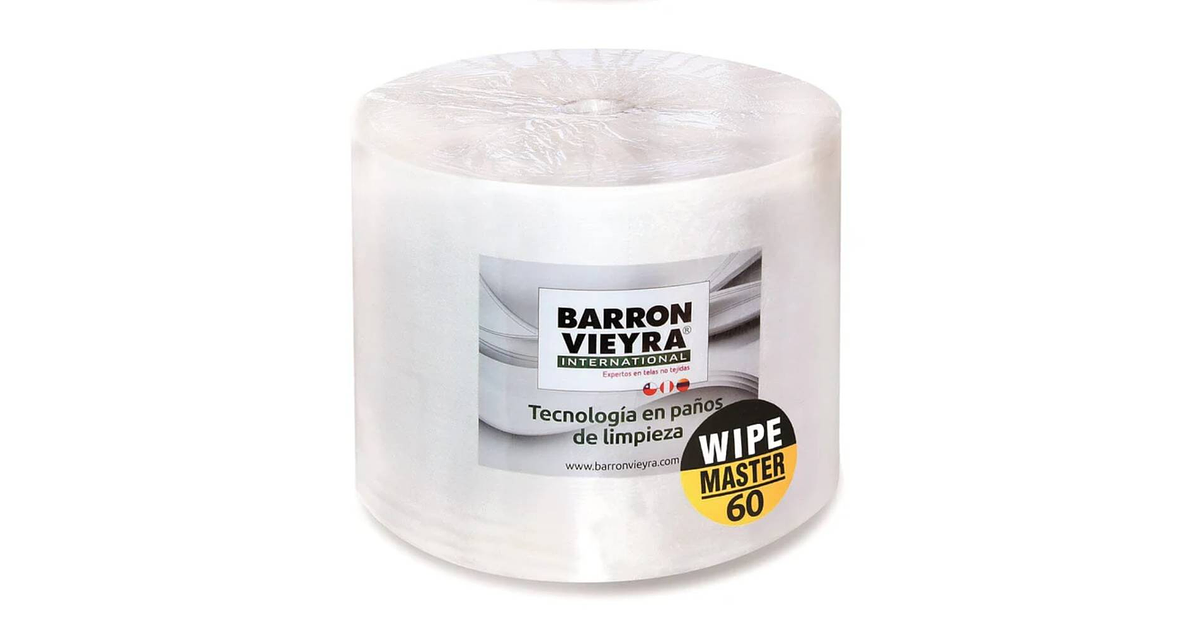 Paño Absorbente Industrial Rollo Wipe Master 60