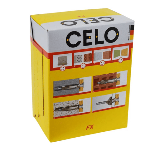 Tarugo Anti-Giro 12mm Para Volcanita y Ladrillo Cja 25 Un