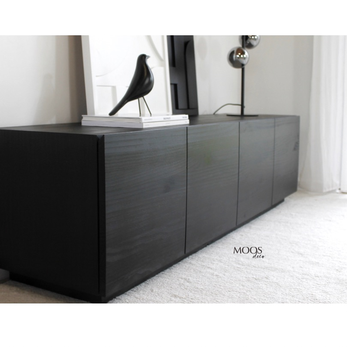 Rack Roma / tinte negro