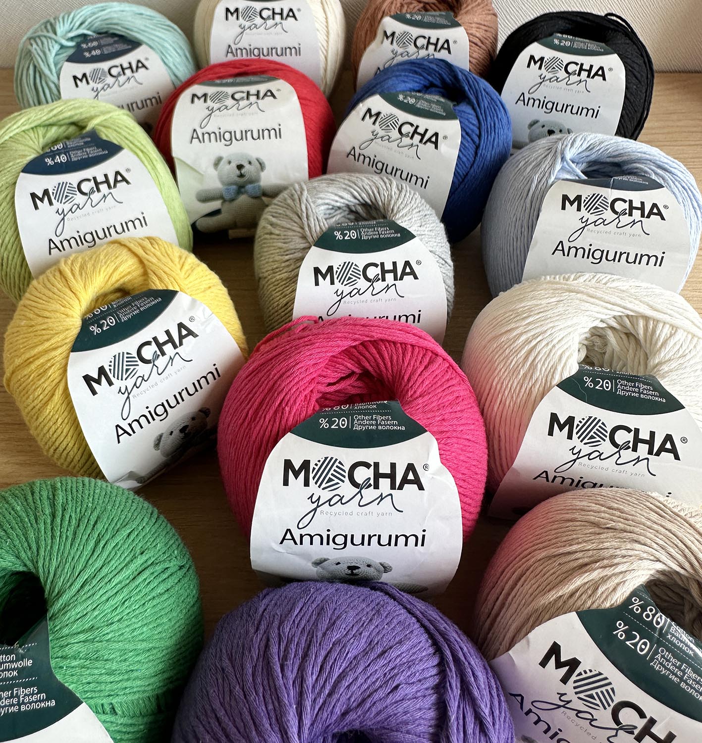 Algodón Mocha Yarn Amigurumi