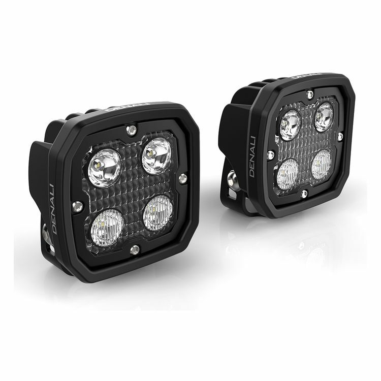 FOCOS NEBLINEROS DENALI D4 LED + SOPORTE DEFENSA + RAMAL PRE