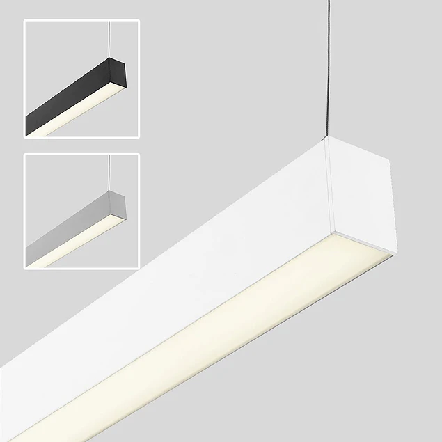 Luminária LED Suspensa Lumiarc Lussoro 40W 1138MM Branca | C
