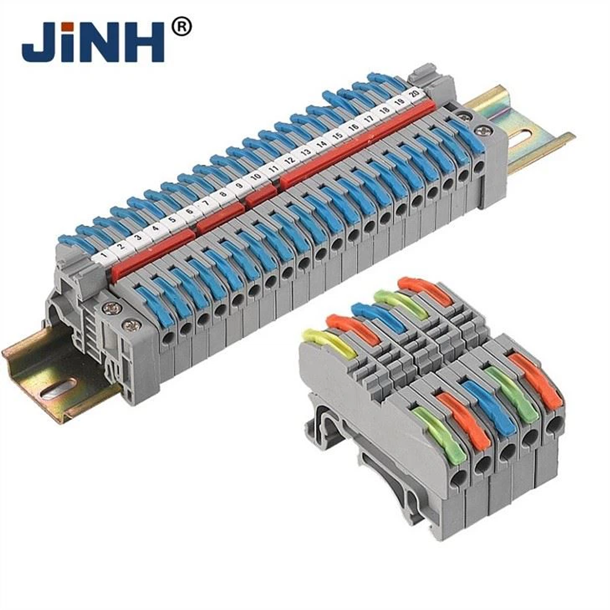 Ligador De Encaixe Rápido Tipo Barramento 0,08-4mm² 450V 32A