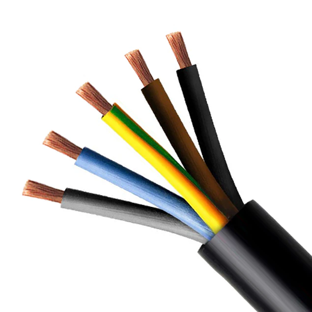 Cabo Flexível H05VV-F 5G1,5 (FVV) 5G1.5mm2 LEO - 100 Metros