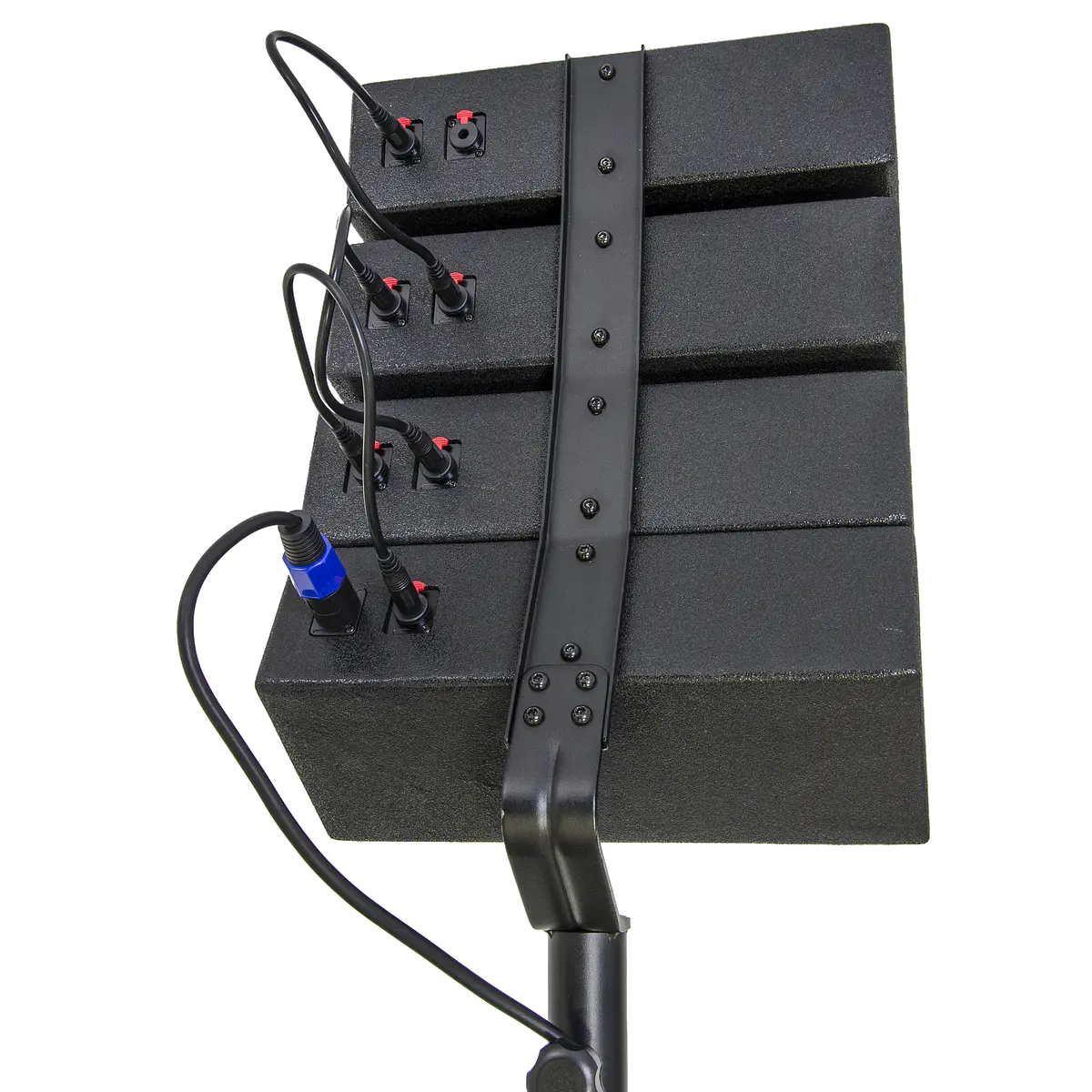 Sistema Line-Array Ativo 8 Colunas 2x4 E SUB 18 1400W BST