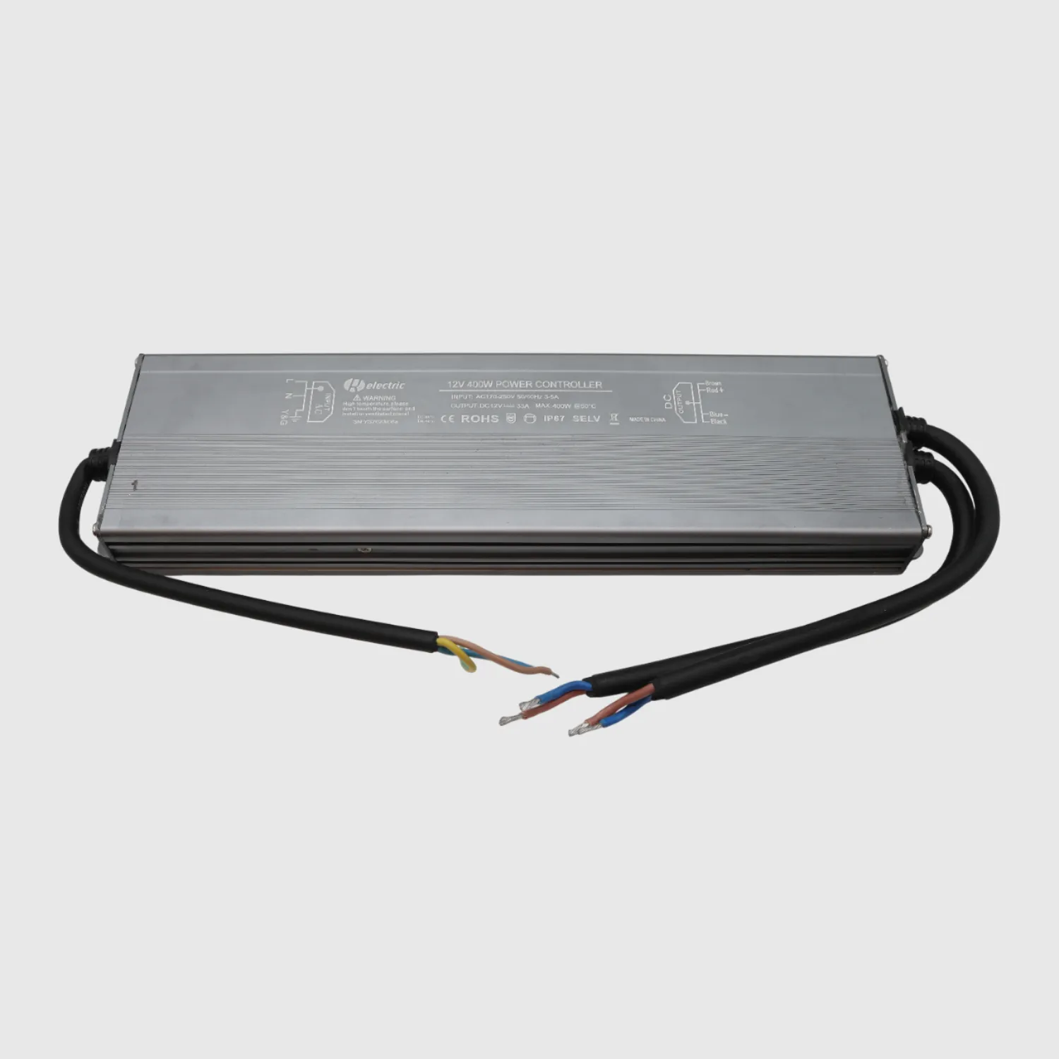 Fonte de Alimentação Estanque KFS 400W 33.33A 12V DC IP67 Re