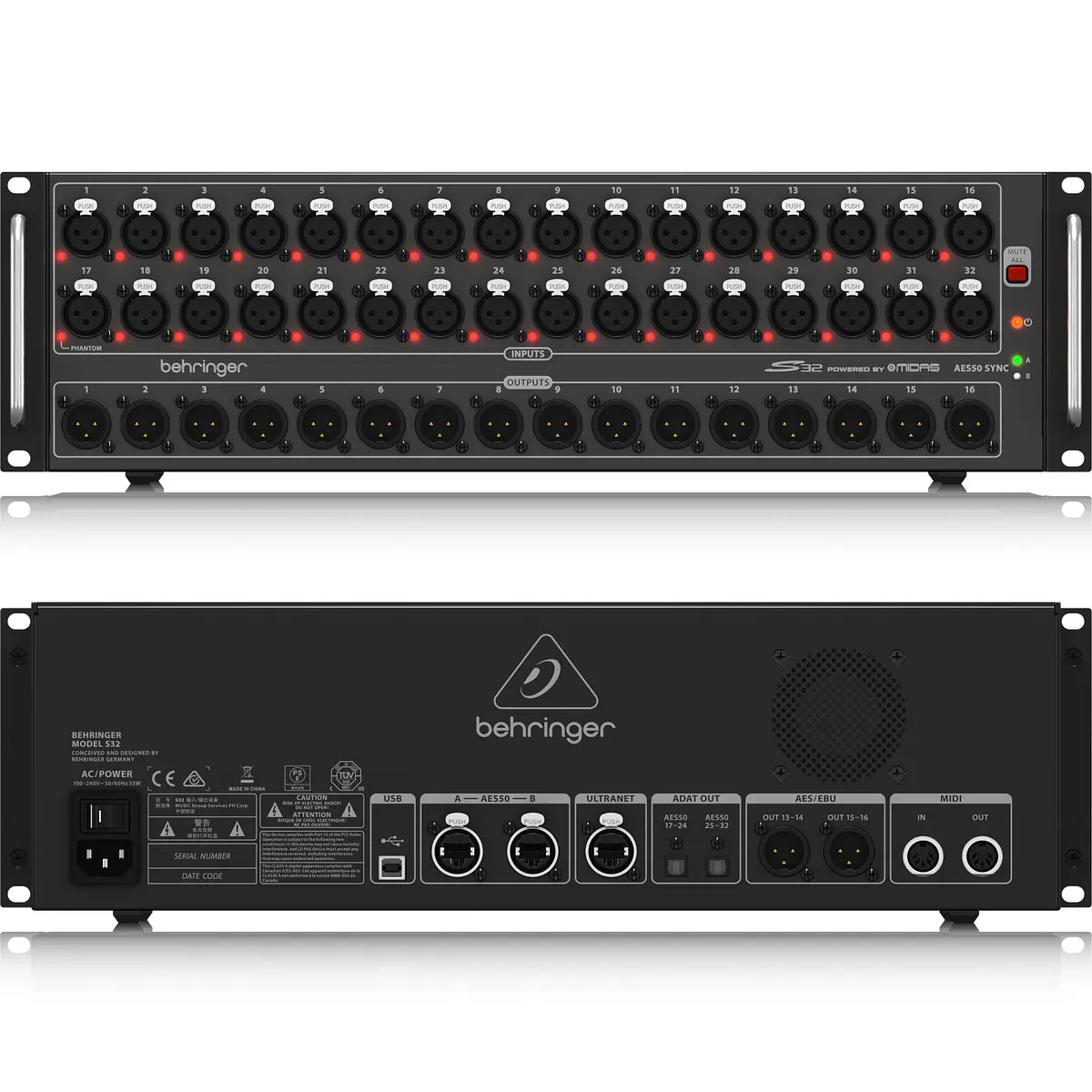 BEHRINGER S32 STAGE BOX / PREVENTA