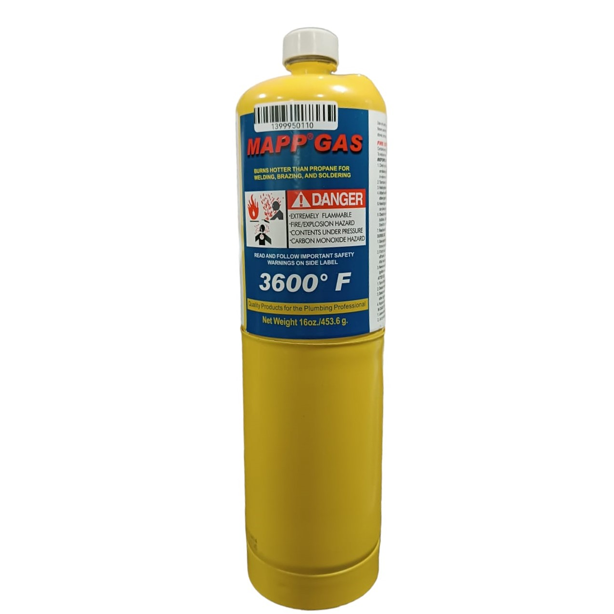 MAPP GAS 400g mezcla propileno, propeno y dimetileter