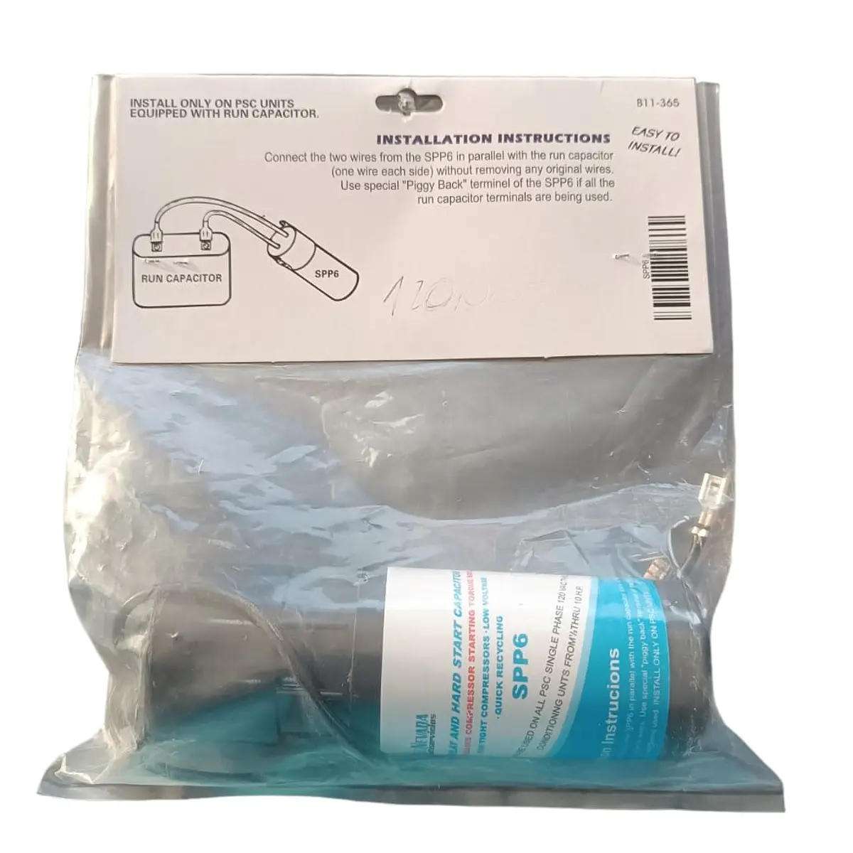 Kit de arranque ptc 108-130uF grande