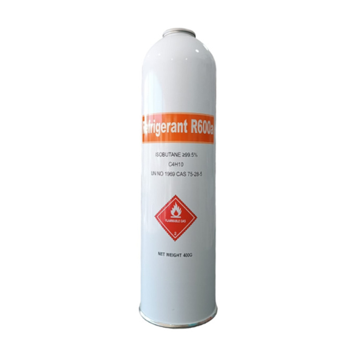 Gas refrigerante R600 400g REFRIGERANT