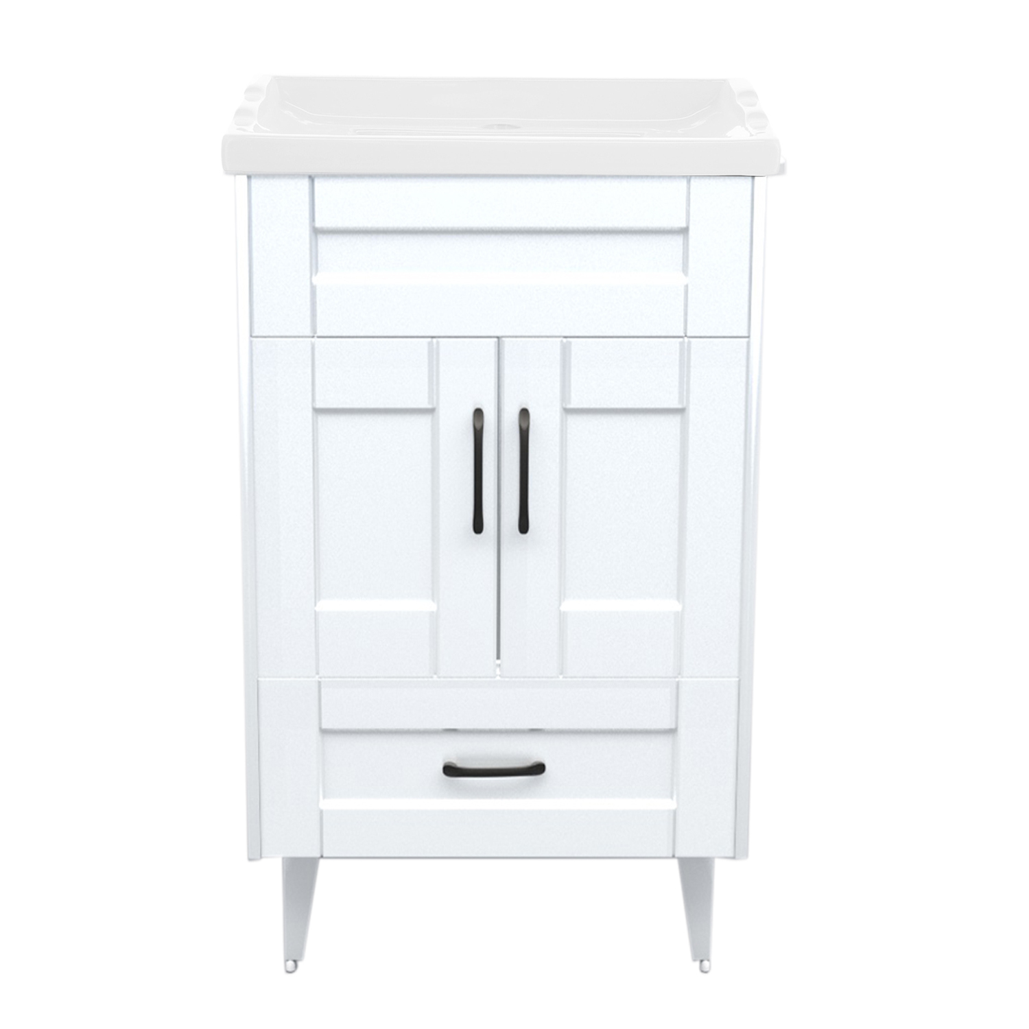 Kit Mueble Deluxe 50SK + Vanitorio F-50 Blanco | Muebles Domsa
