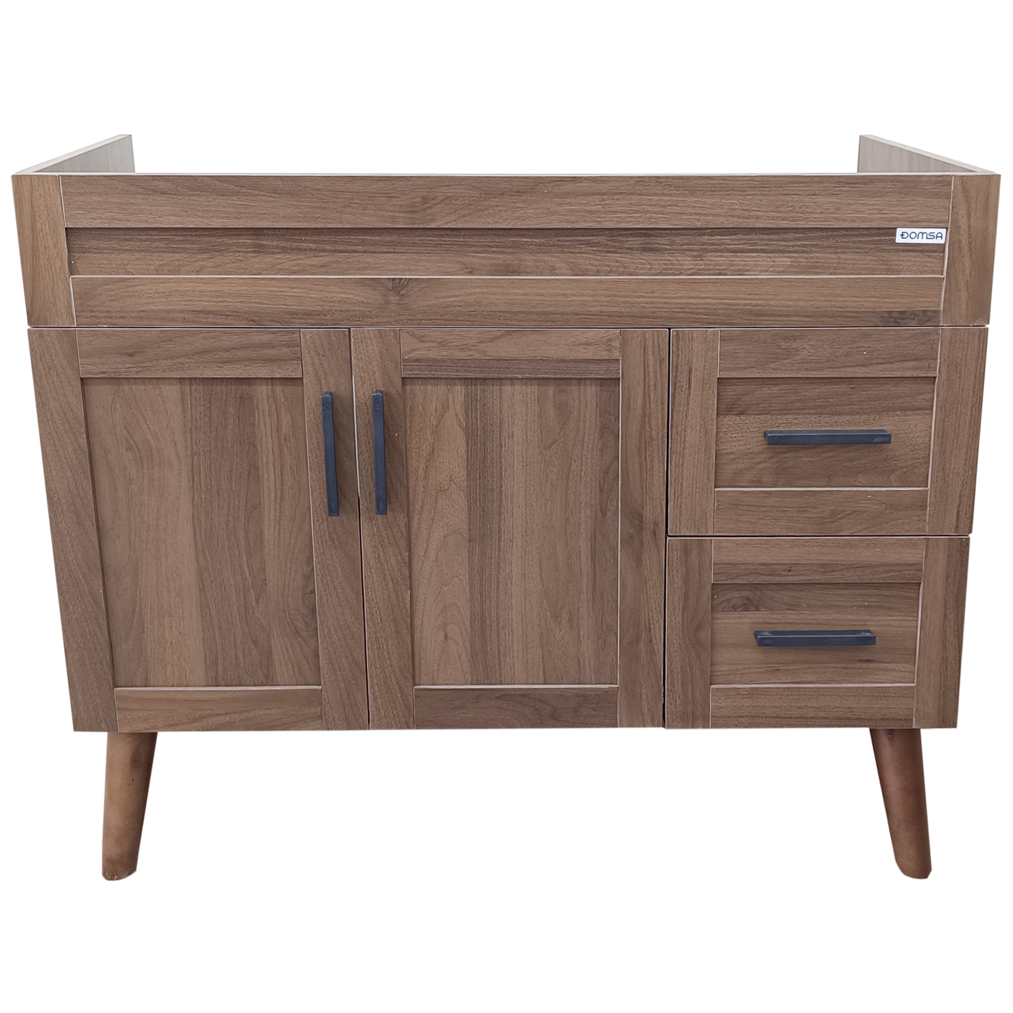Mueble para Vanitorio Elegance Nogal / 98,5x80x47cm | Muebles Domsa