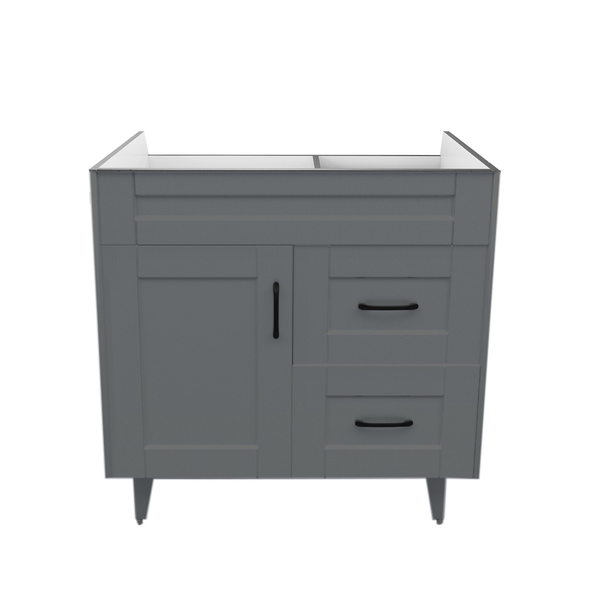 Mueble Vanitorio Deluxe 80SK Gris / 78x80x45cm | Muebles Domsa