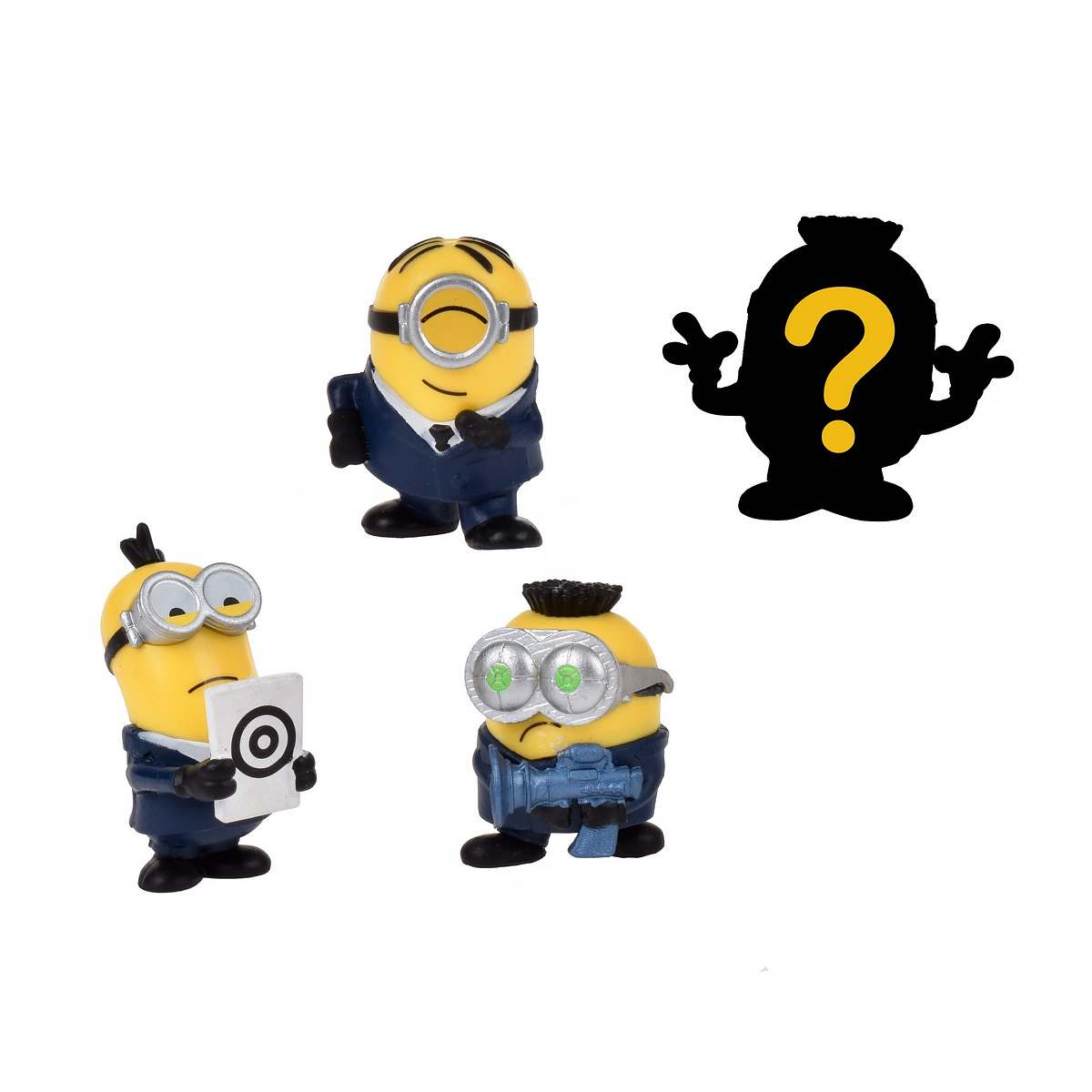 MINIONS PACK 4 FIGURAS 5 CMS MI VILLANO FAVORITO ANSALDO...