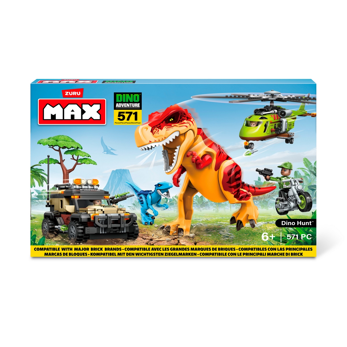 SET 571 BLOQUES MAS DINI ESCAPE EN CAJA DE ZURU ANSALDO 2...