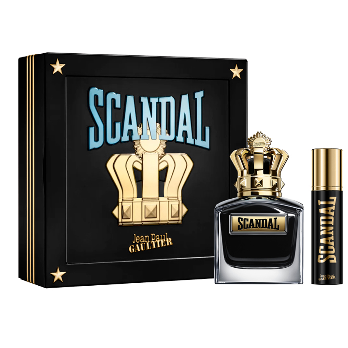 SCANDAL POUR HOMME LE PARFUM 100 ML + TRAVEL 10 ML ESTUCHE