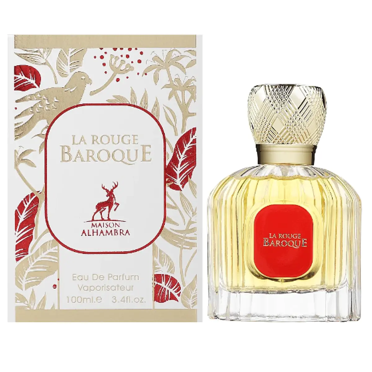 LA ROUGE BAROQUE EDP 100 ML UNISEX - MAISON ALHAMBRA