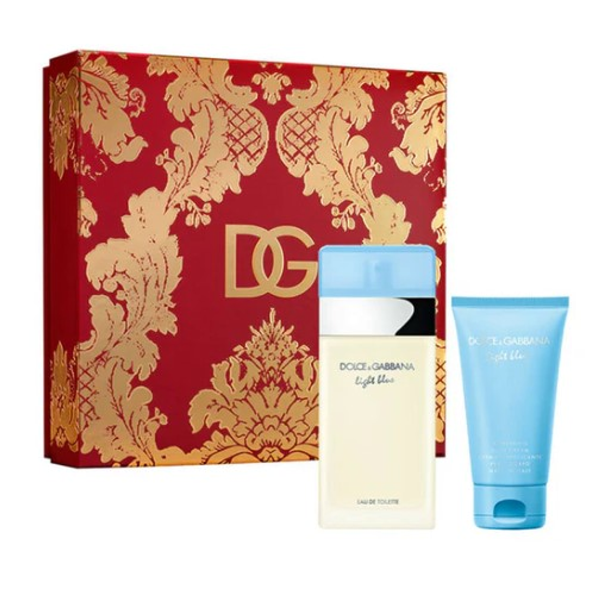 LIGHT BLUE EDT 100 ML + B/L 50 ML FOR WOMAN - DOLCE