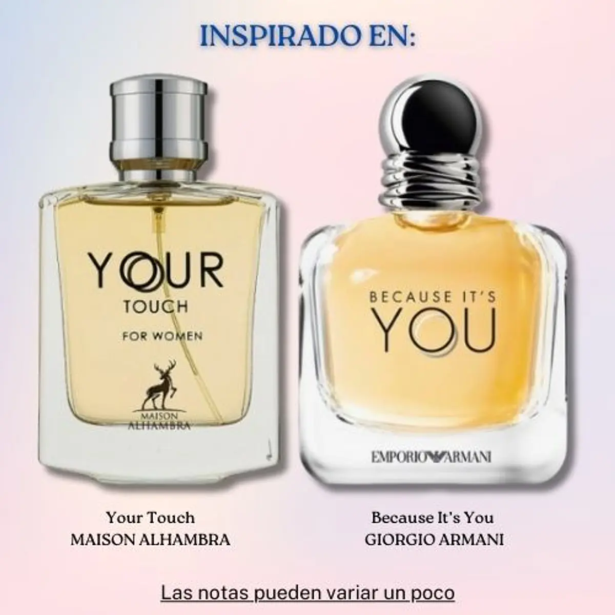 YOUR TOUCH FOR WOMEN EDP 100 ML - MAISON ALHAMBRA (INSPIRAD