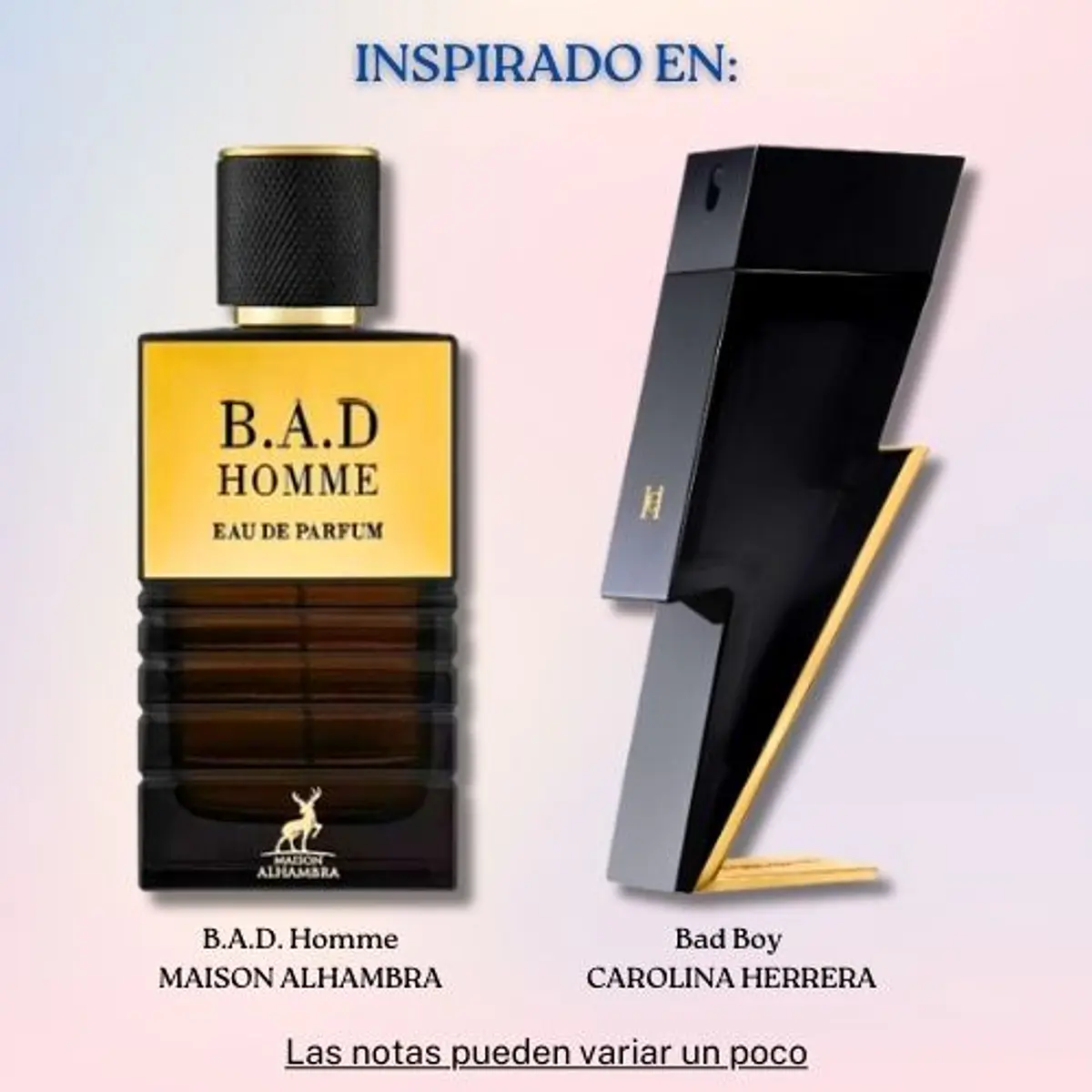 BAD HOMME EDP 100 ML - MAISON ALHAMBRA