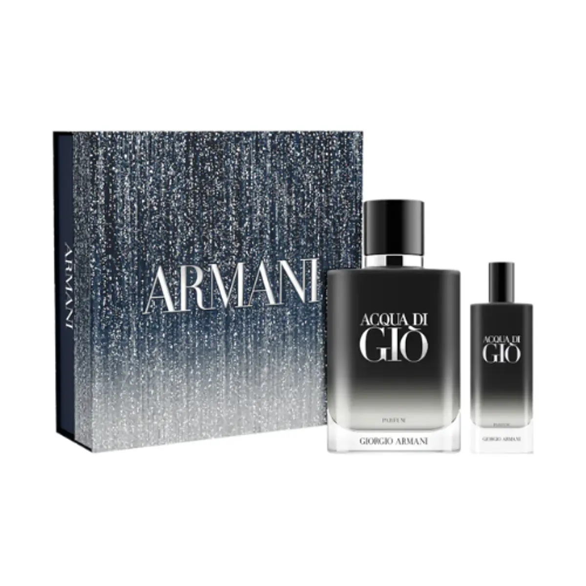ACQUA DI GIO PARFUM 100 ML + 15 ML SET RECARGABLE - GIORGIO