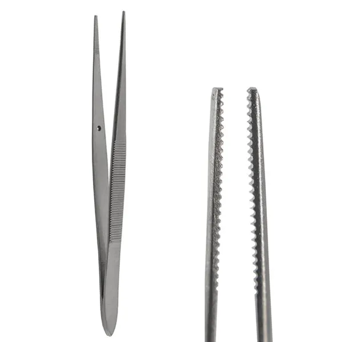 Pinza Anatómica Acero Inoxidable 14cm