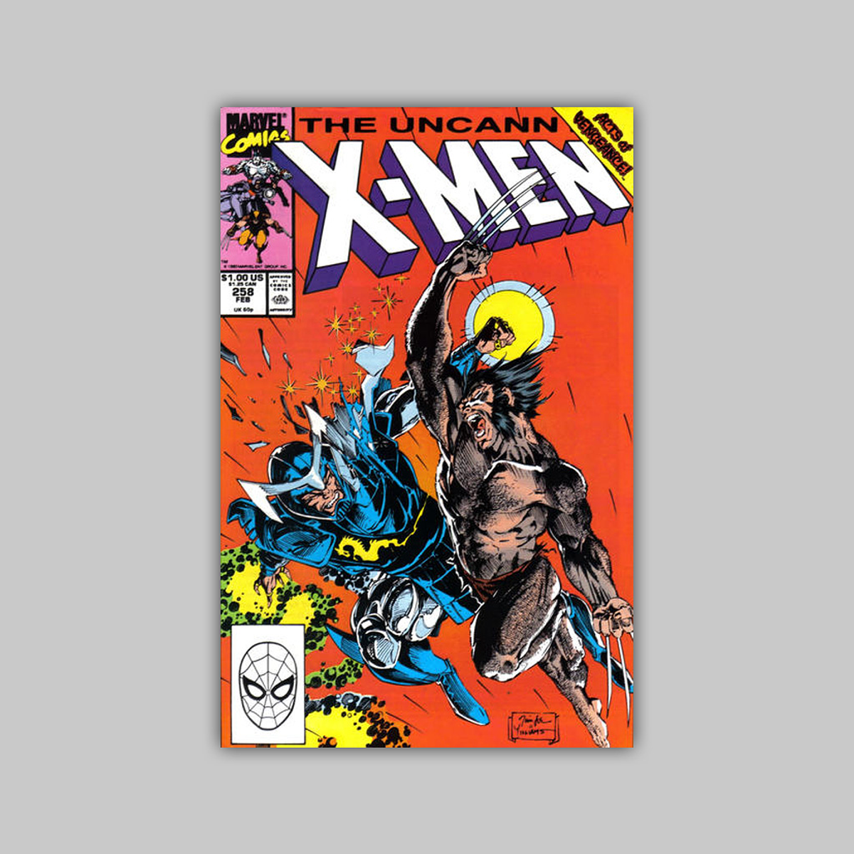Uncanny X-Men 258 1990