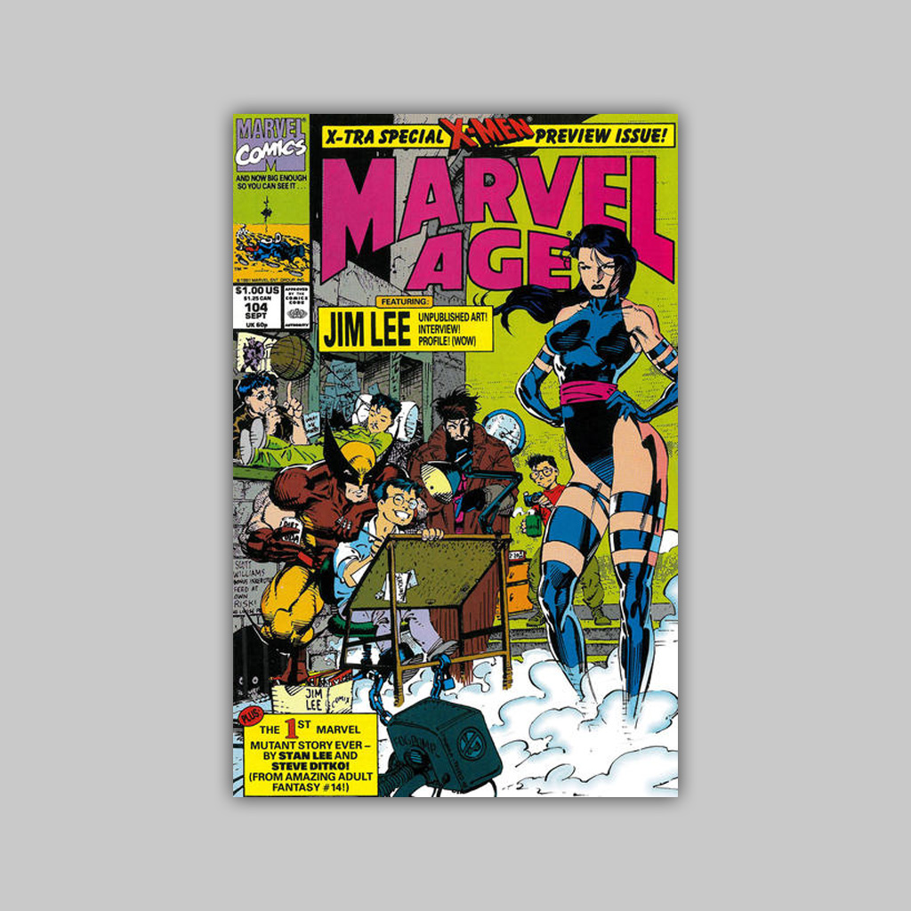 Marvel Age 104 1991