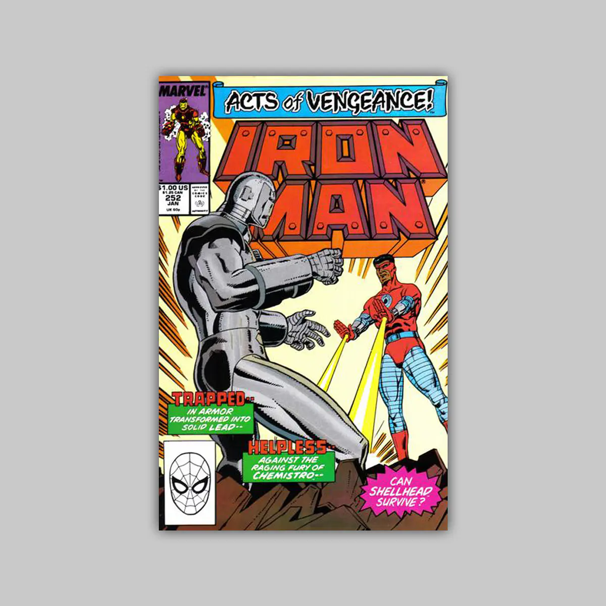 Iron Man 252 1990