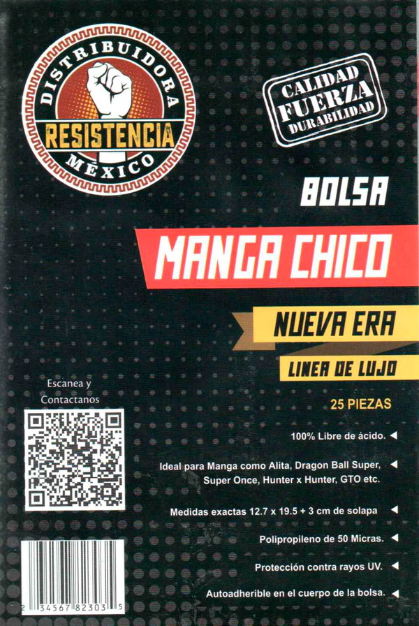 Bolsa Manga Chico Lujo Nueva Era 25 piezas.