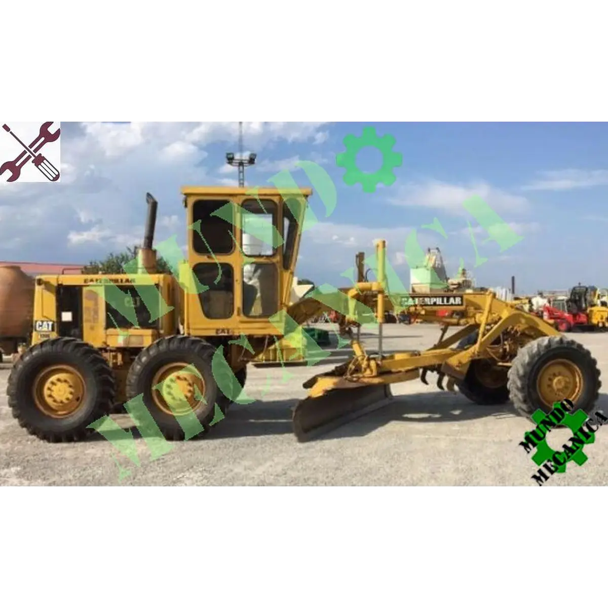 Manual Taller motoniveladora Caterpillar Cat 120G