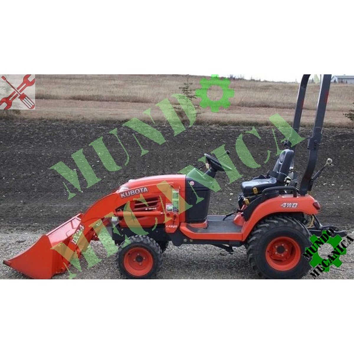 Catalogo Partes tractor Kubota BX23D