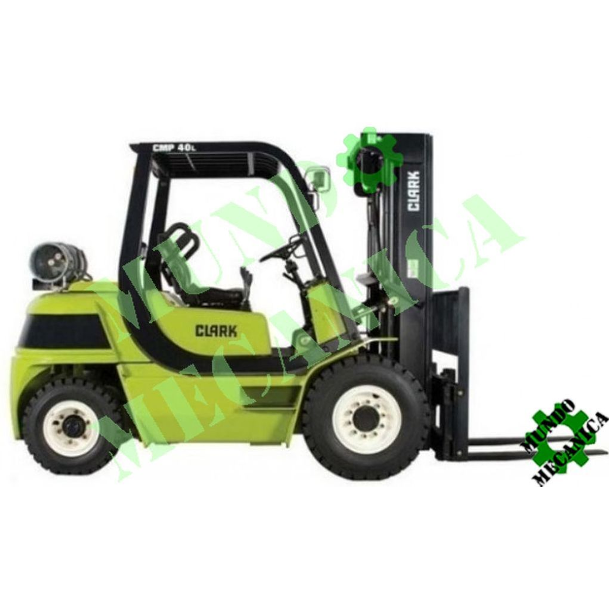 Clark SF35-45D/L CMP40-50sD/LManual Taller montacargas #2